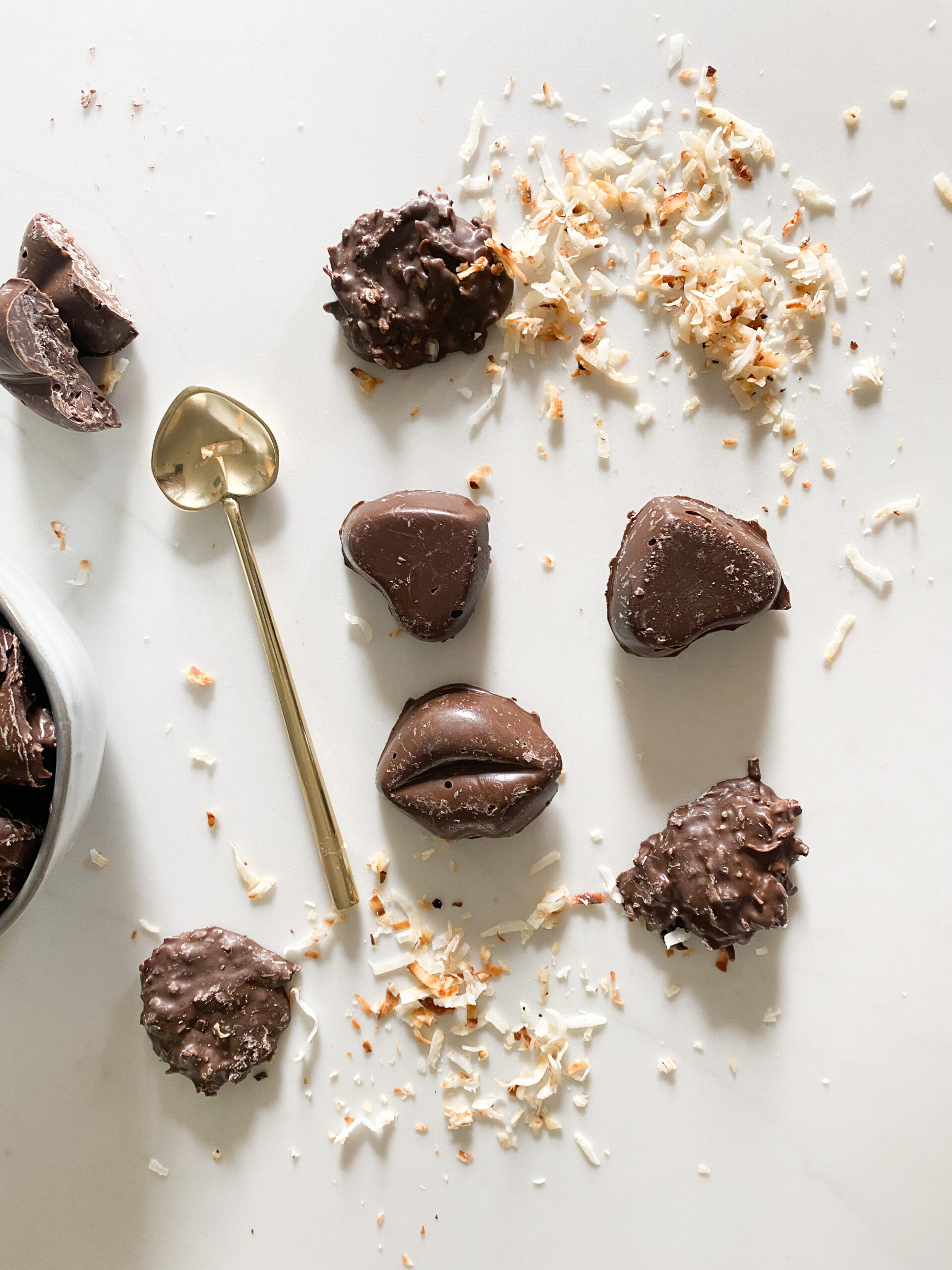 Chocolate Coconut Haystacks
