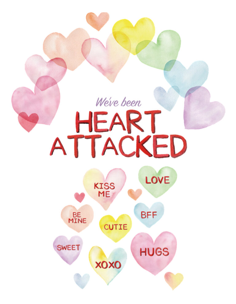 Free Heart Attack Printable