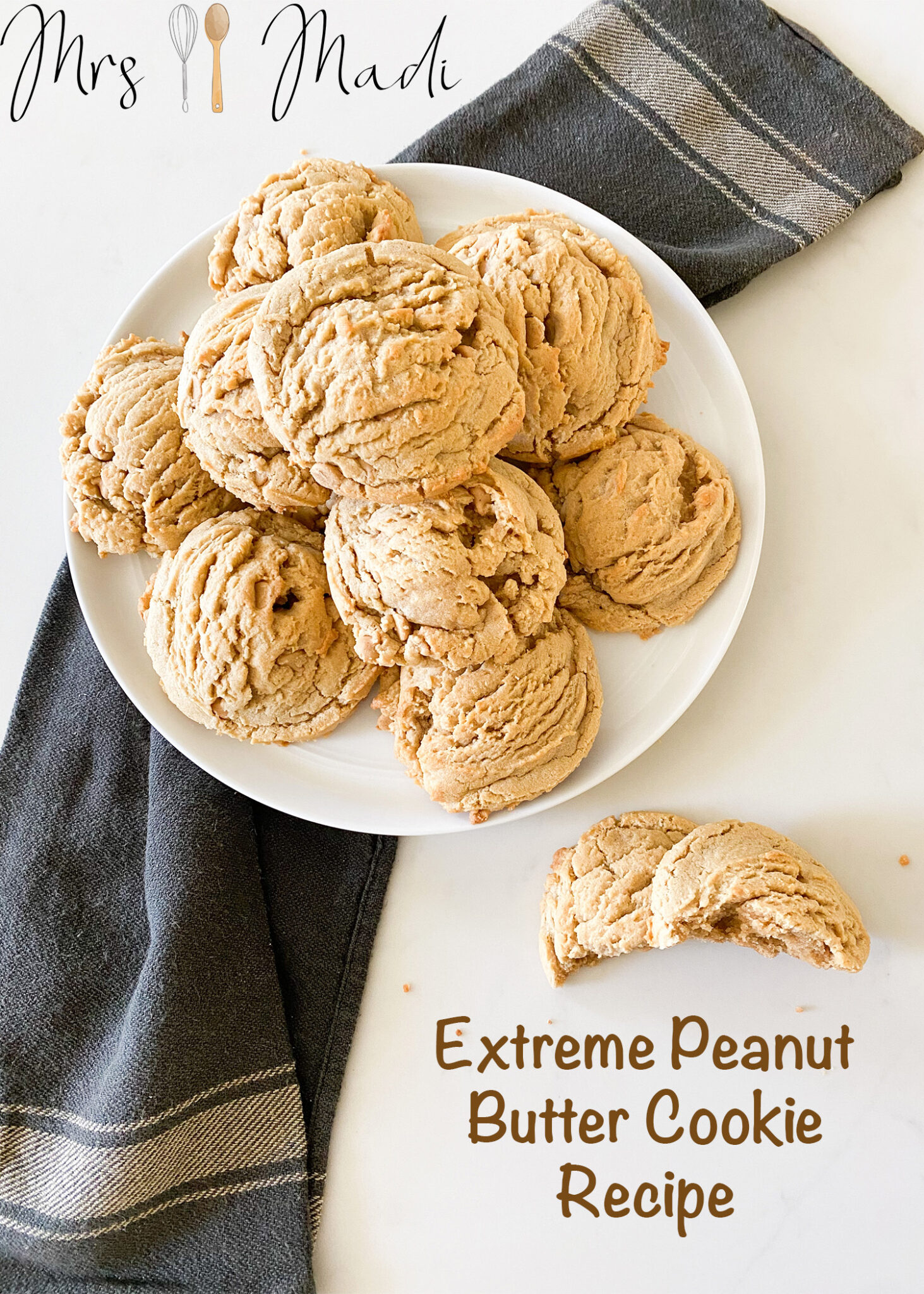 Extreme Peanut Butter Cookies