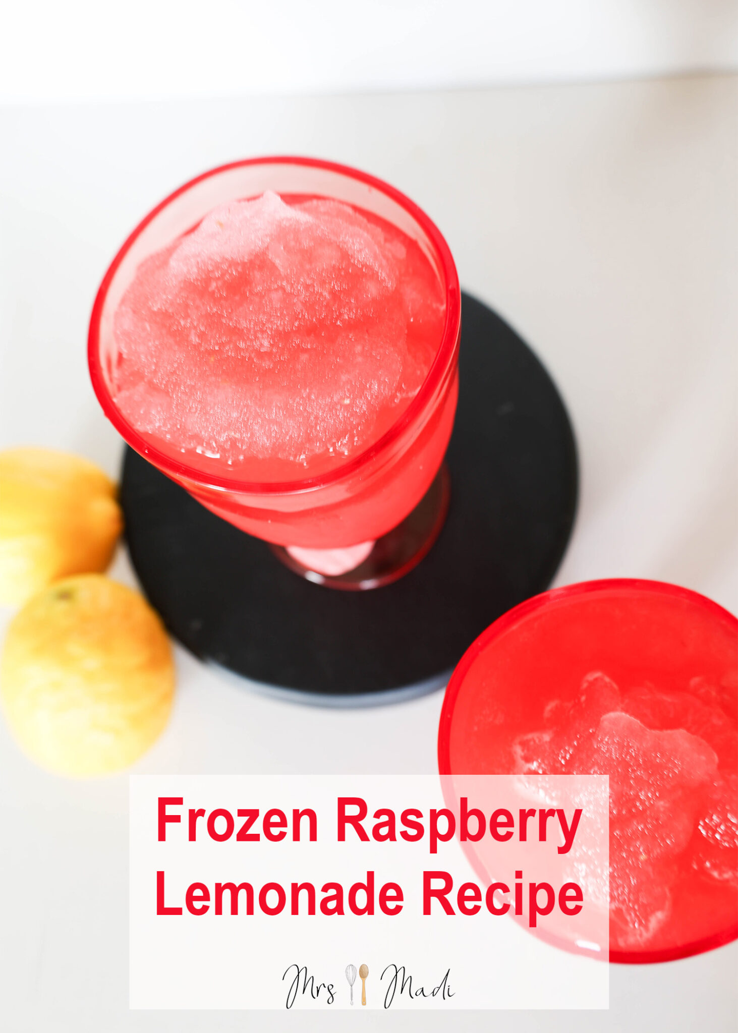 Frozen Raspberry Lemonade Recipe