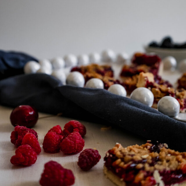 Cherry Berry Pie Bars Recipe