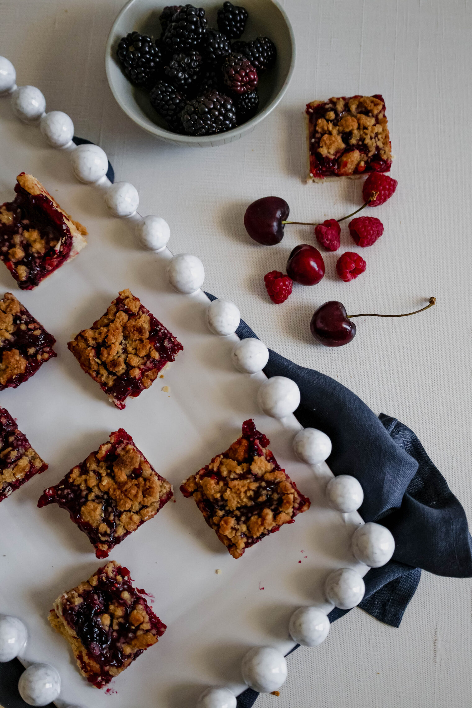 Cherry Berry Pie Bars Recipe