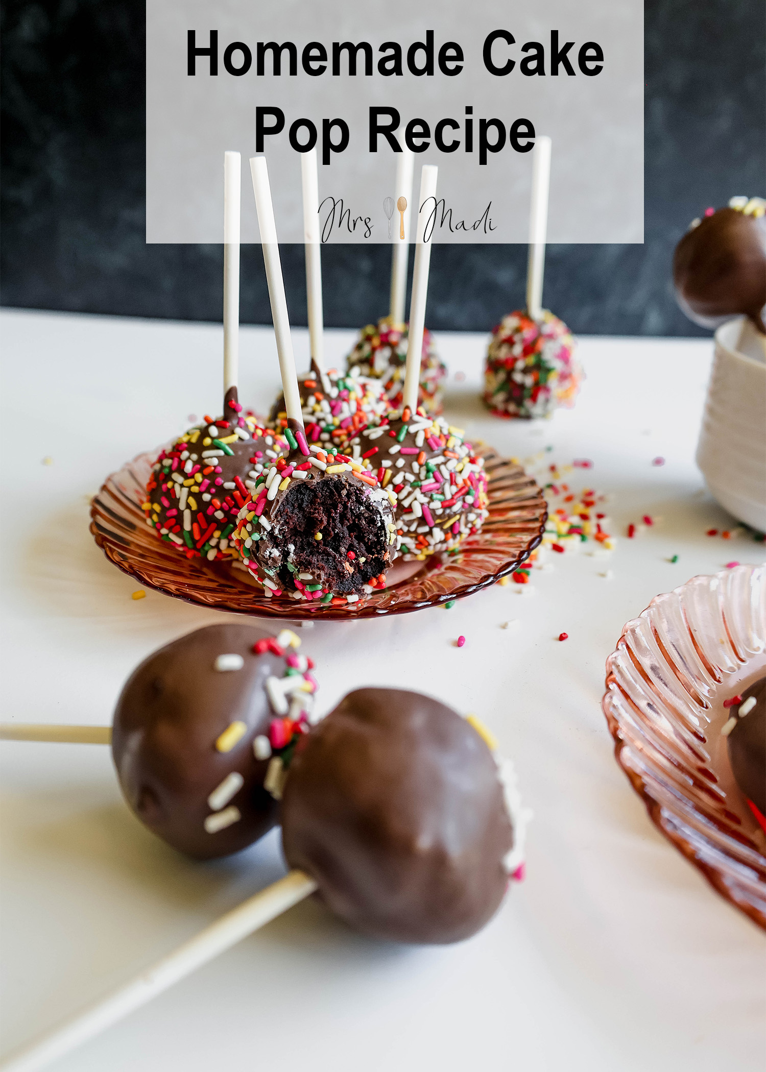 Homemade Cake Pops Recipe