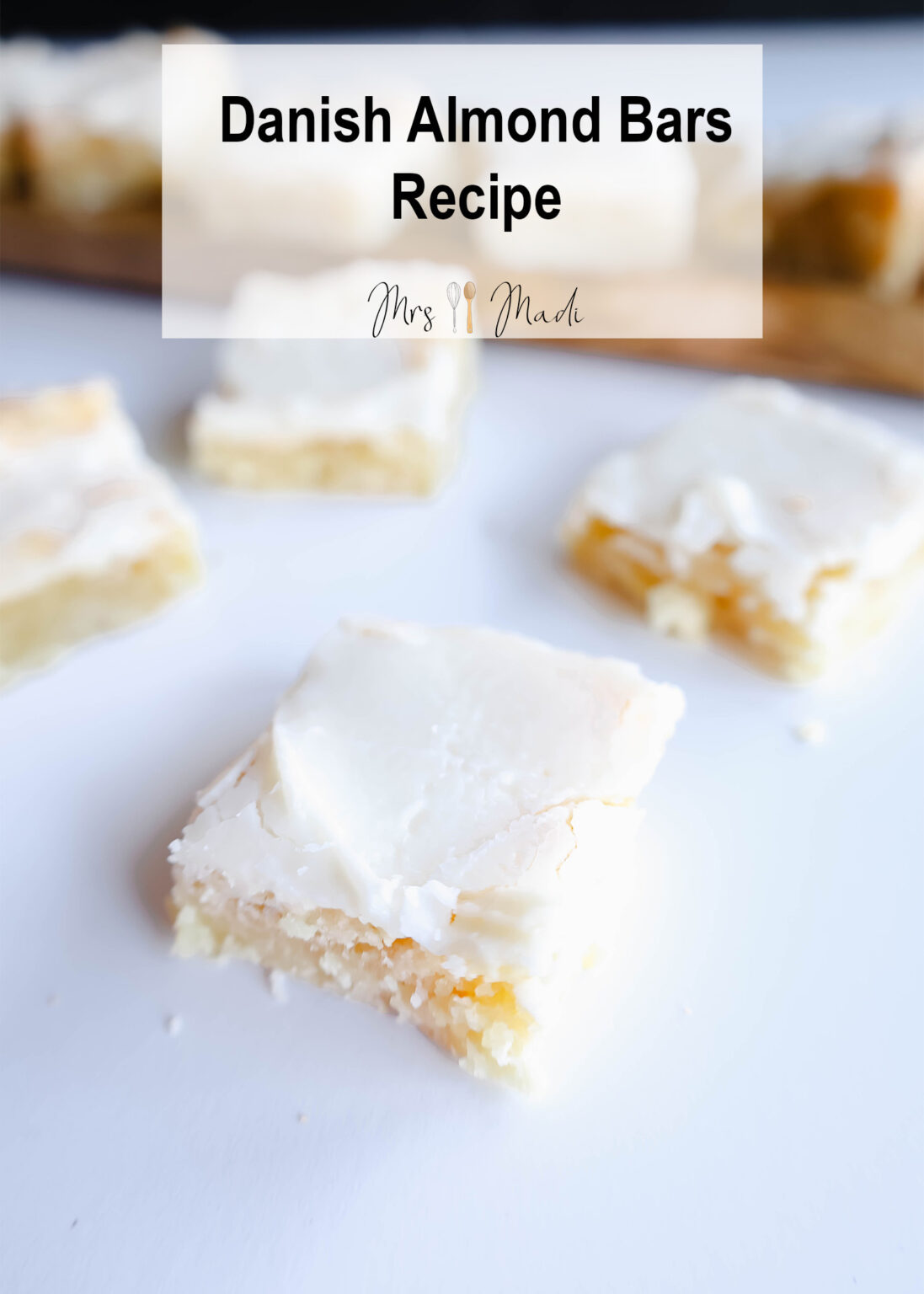 Delicious and Gooey Danish Almond Bars Recipe