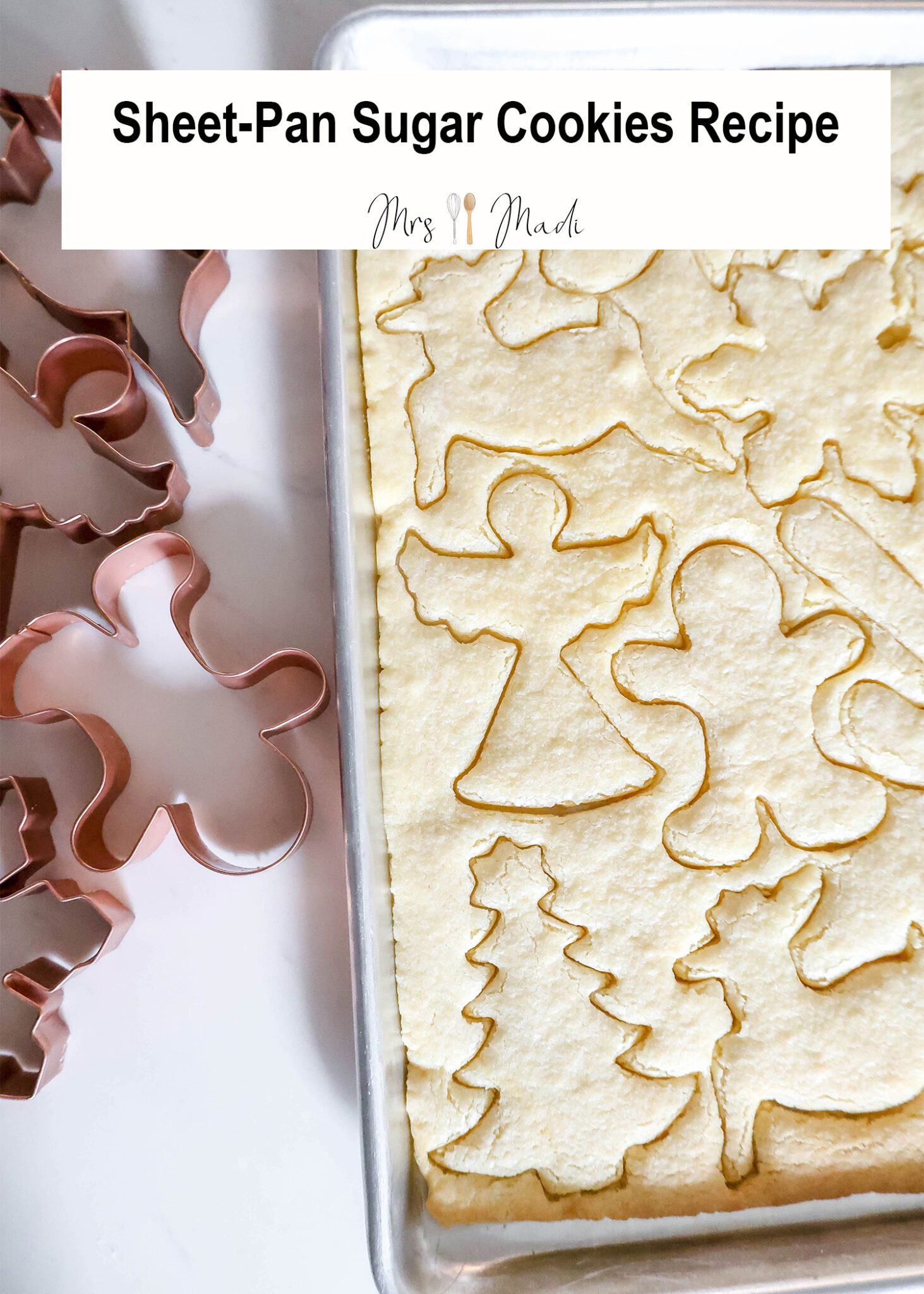 Easy Sheet-Pan Sugar Cookies Recipe