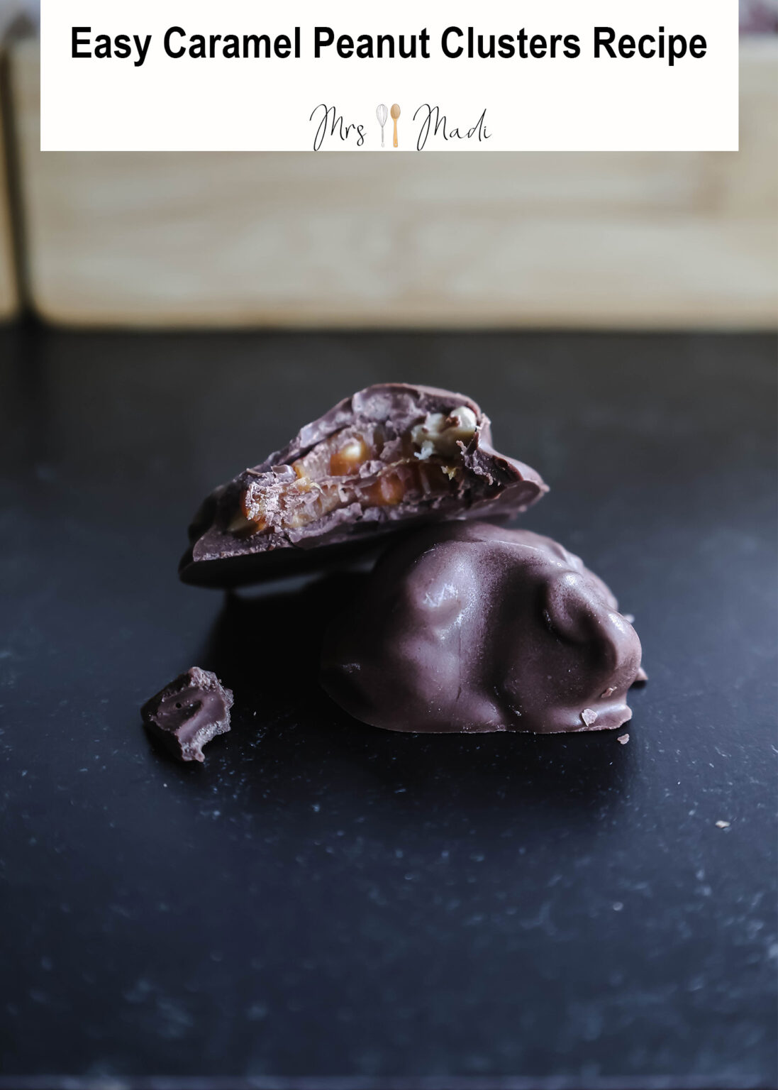 Homemade Caramel Peanut Clusters Recipe