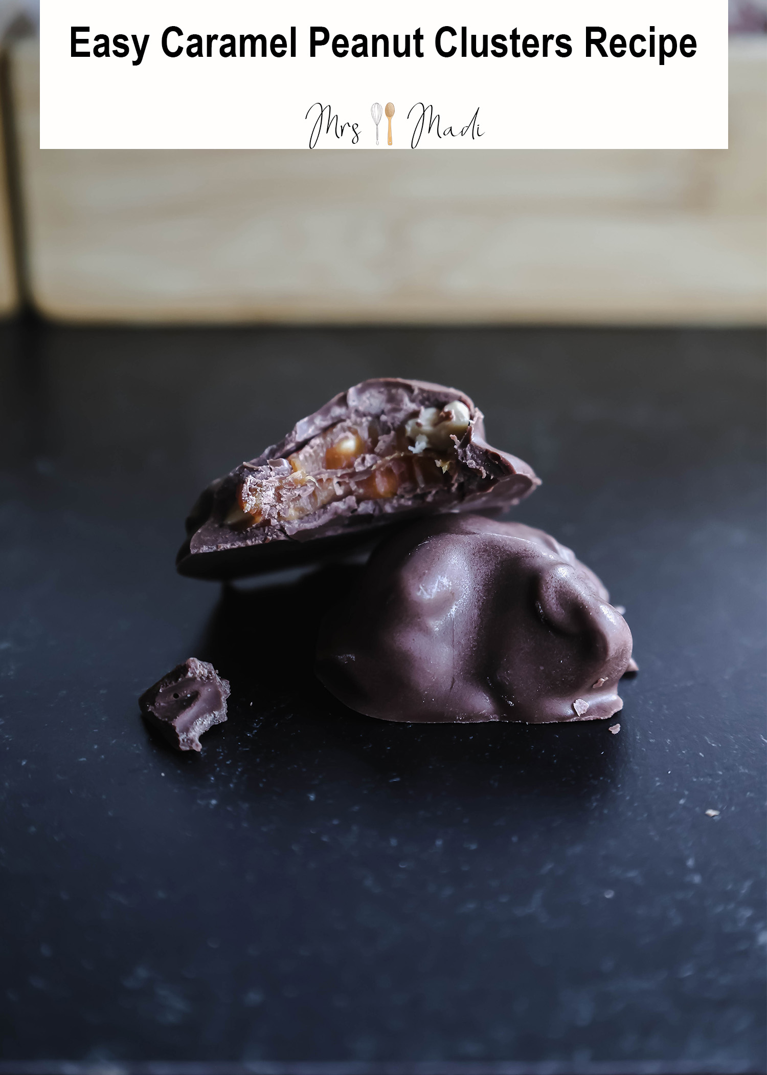 Homemade Caramel Peanut Clusters Recipe