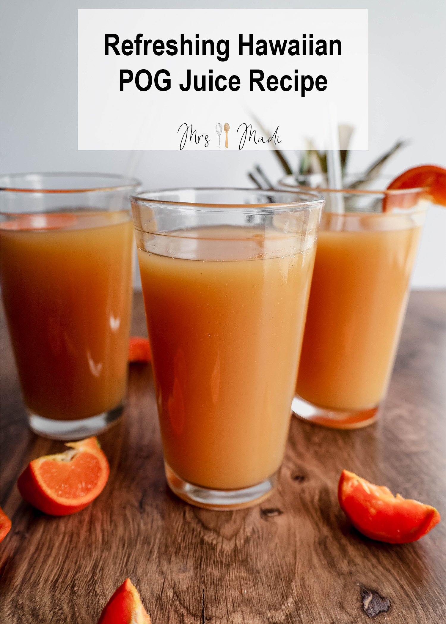 POG Juice: A Tropical Passionfruit, Orange, Guava Blend