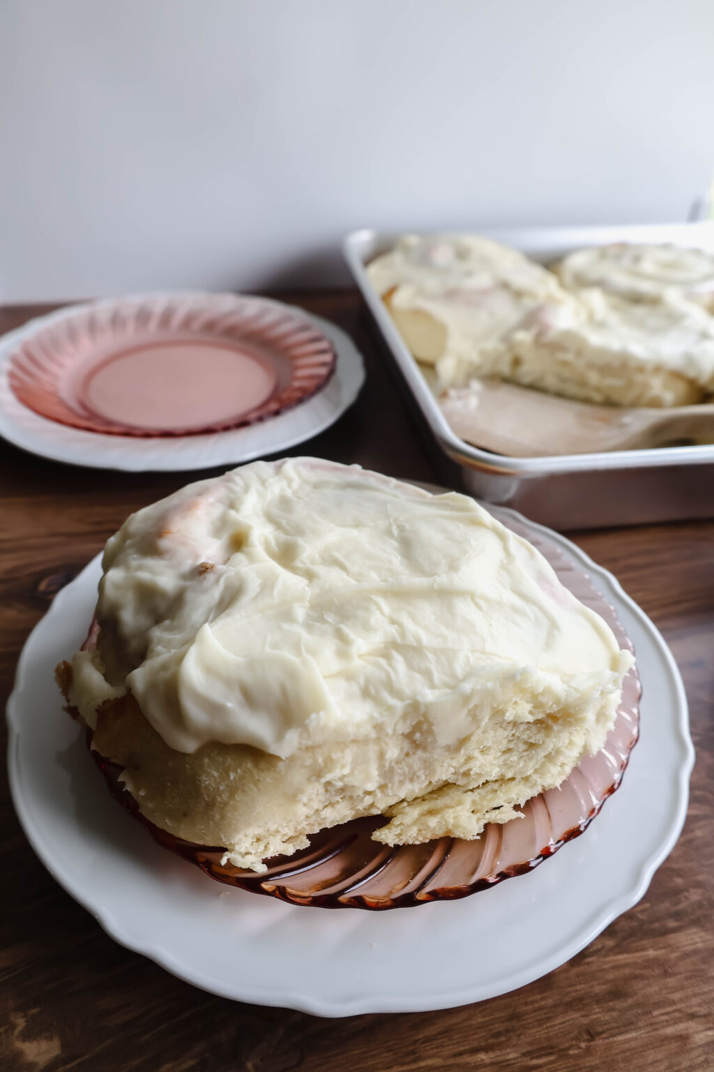 Giant Cinnamon Roll Recipe with Cream Cheese Frosting