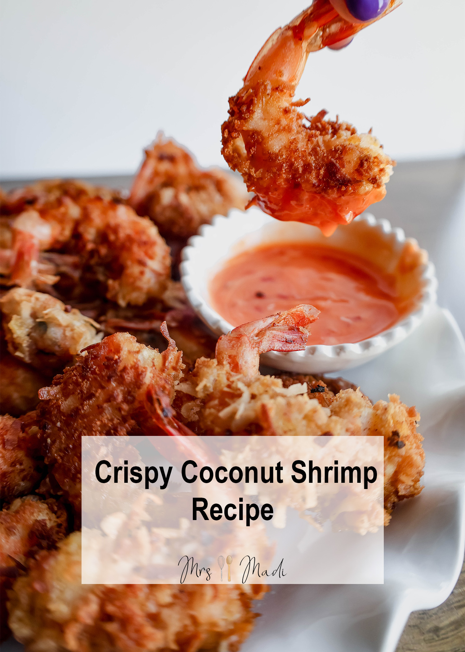 Crispy Coconut Shrimp with Sweet Chili Sauce