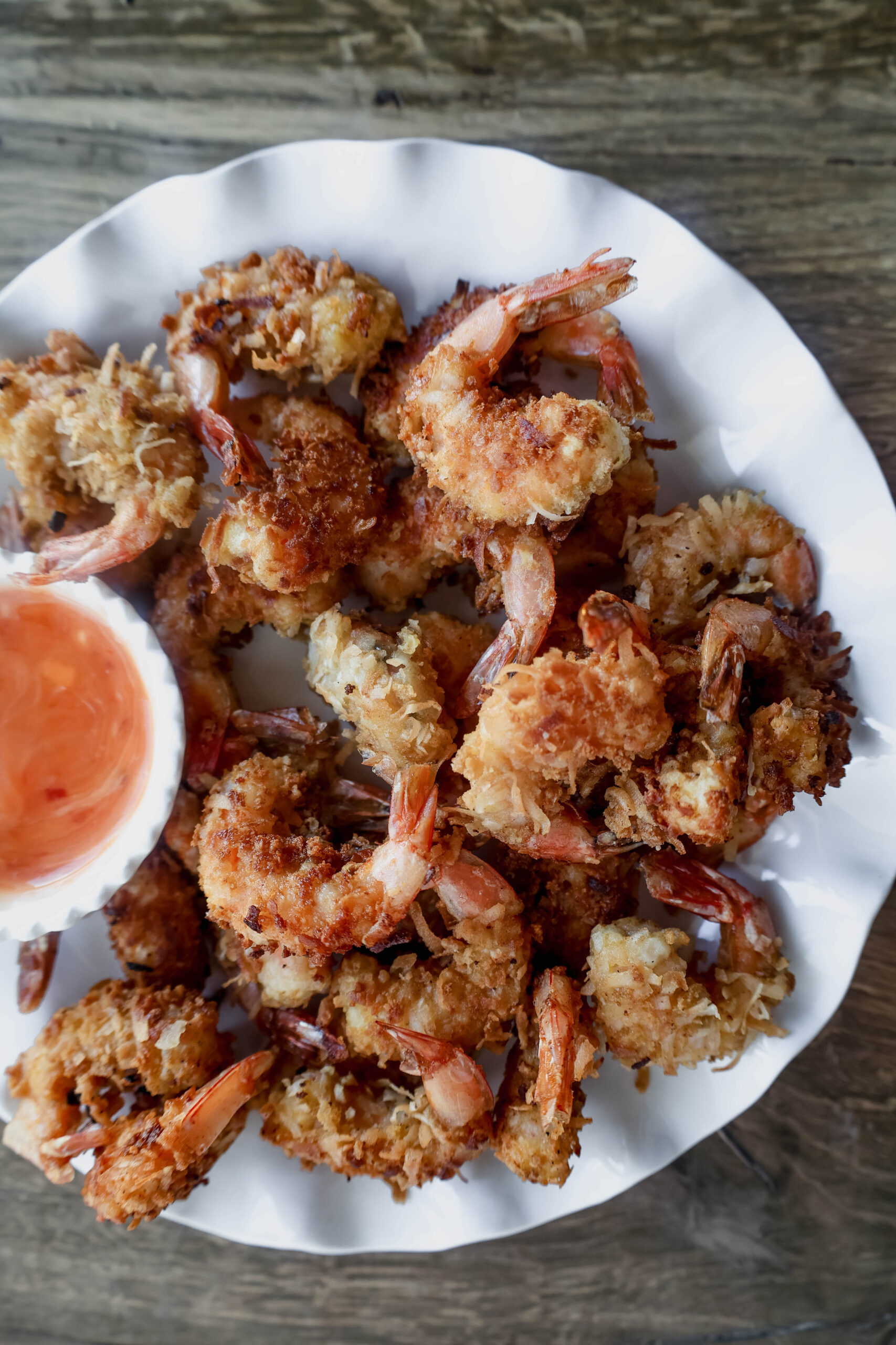 Crispy Coconut Shrimp with Sweet Chili Sauce
