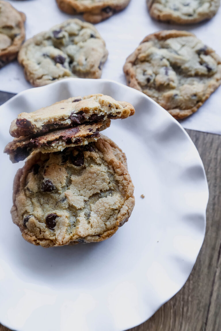 Perfectly Crispy Chocolate Chip Cookies