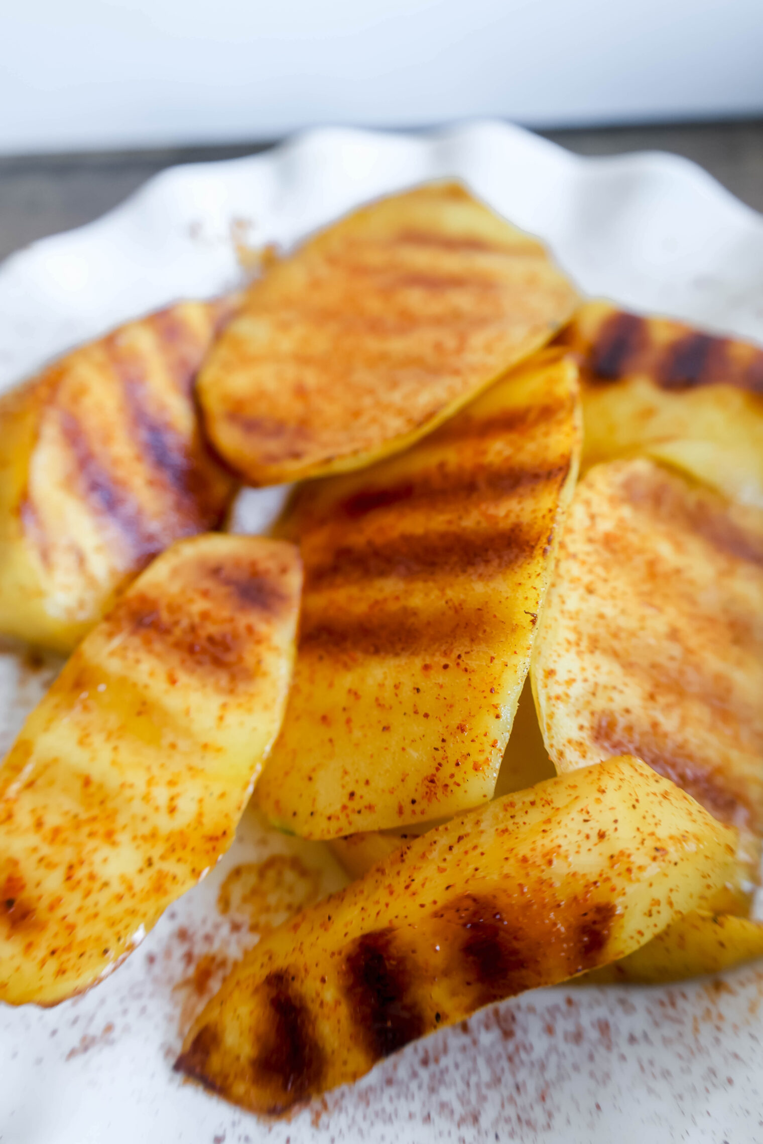 Grilled Mango with Chili Lime Salt