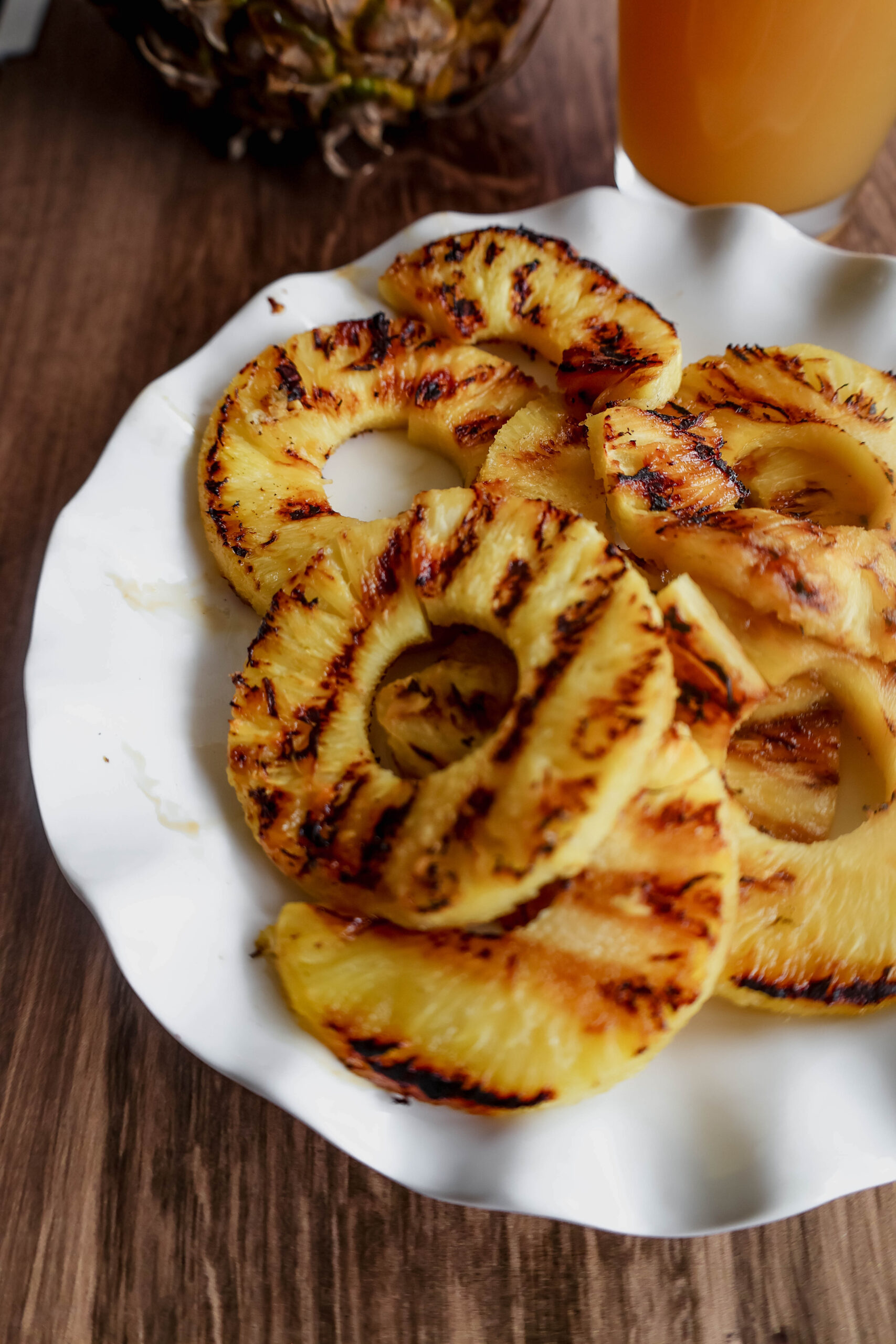 Easy Grilled Pineapple - Sweet, Juicy & Smoky!