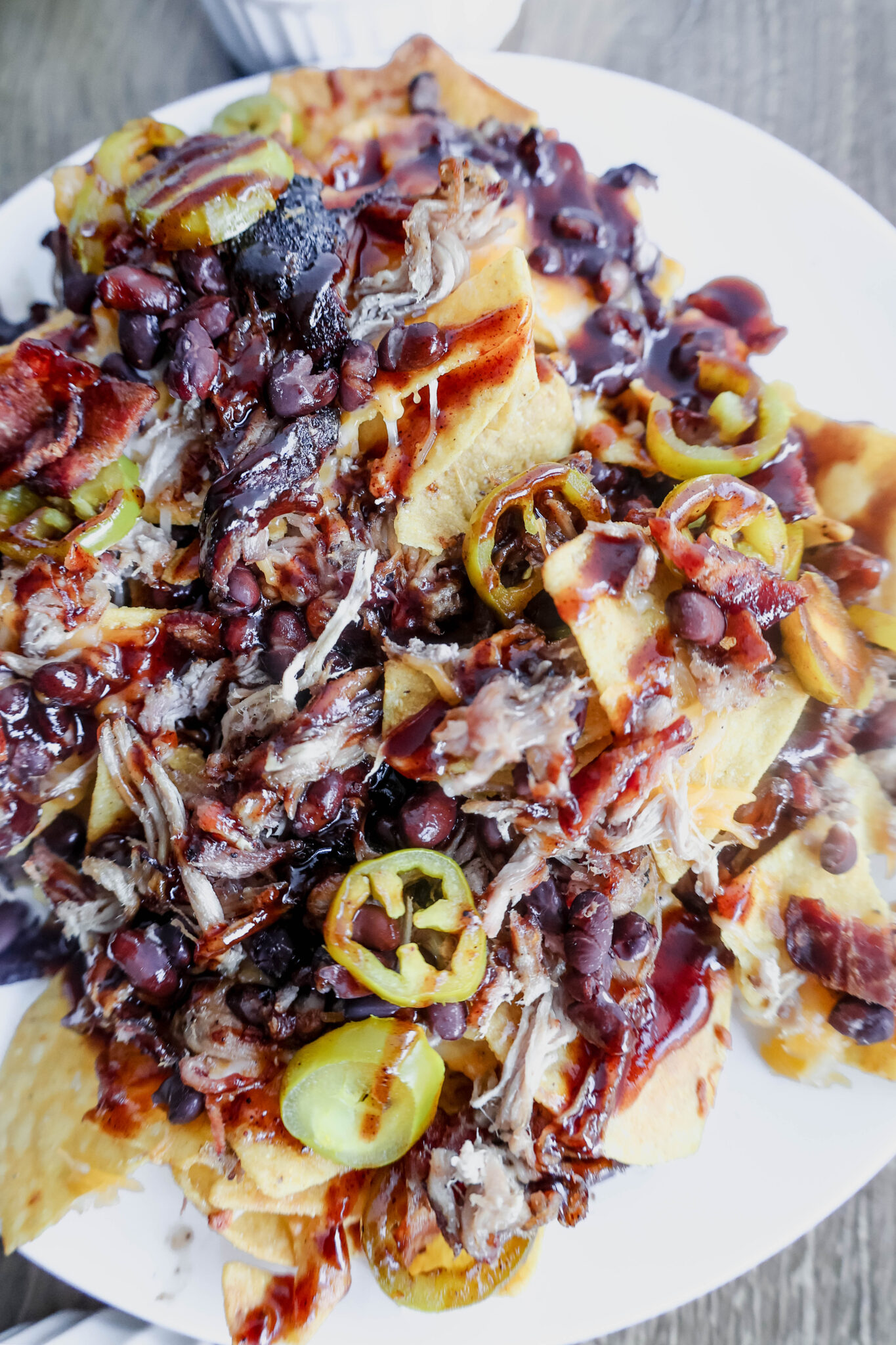 Ultimate Loaded Pork Nachos Recipe