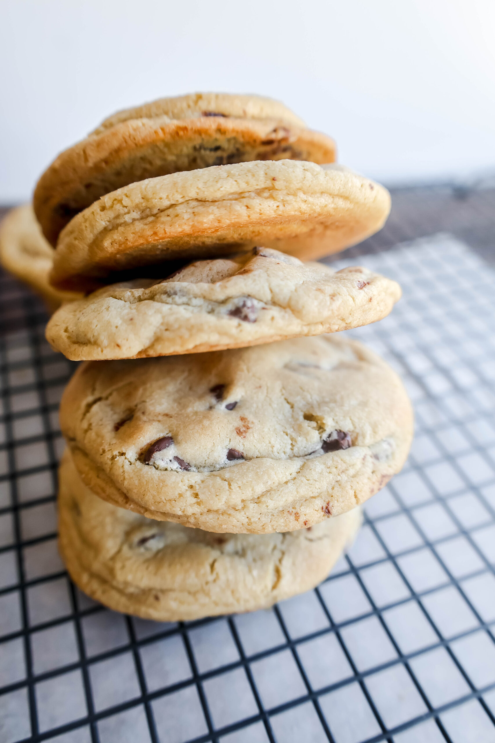 Thick & Chewy Mega Chocolate Chip Cookies