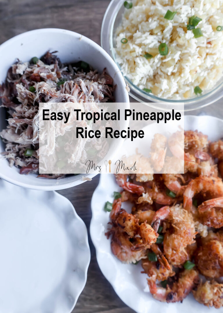 Easy Tropical Pineapple Rice