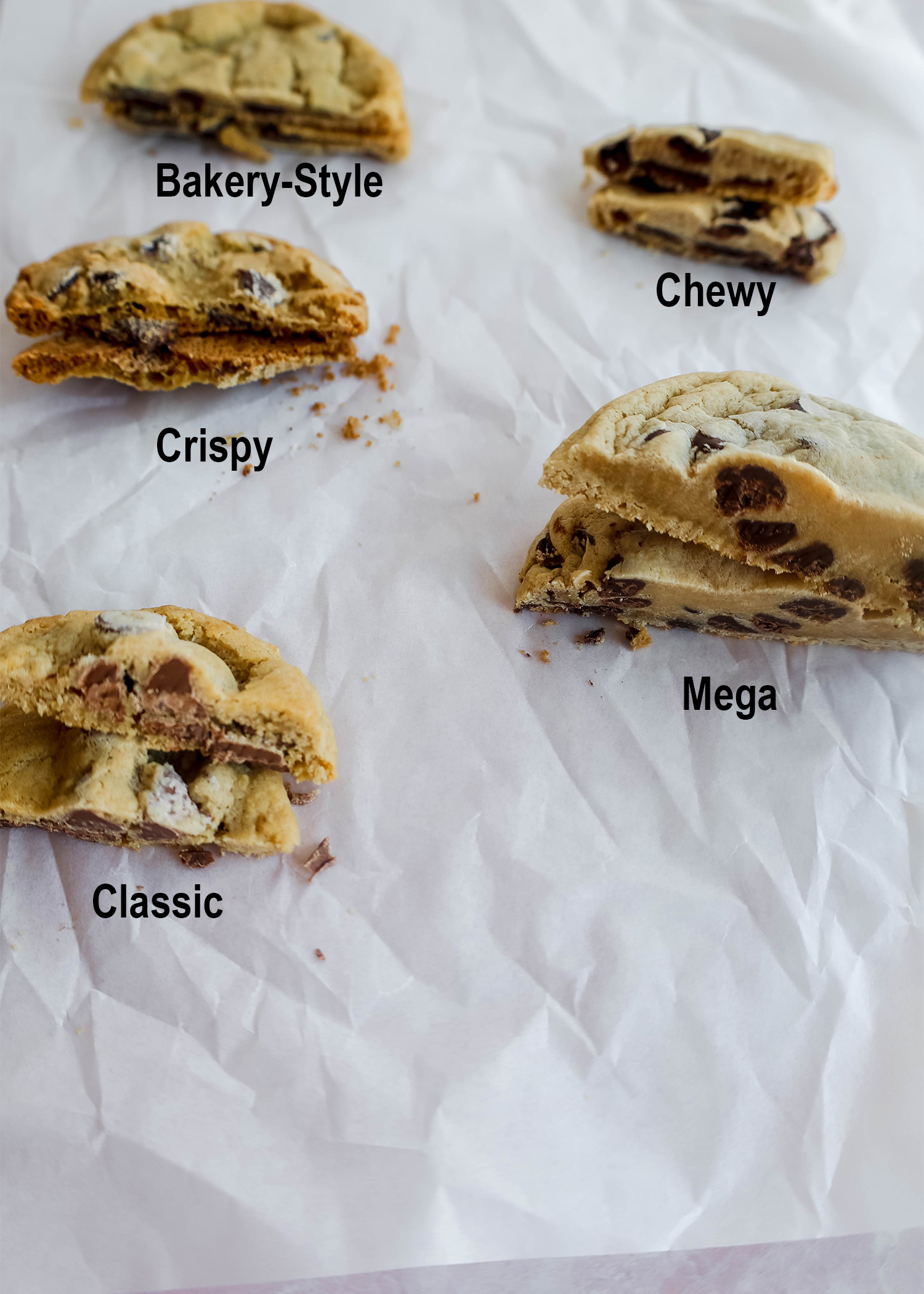 The Ultimate Guide to 5 Chocolate Chip Cookie Styles