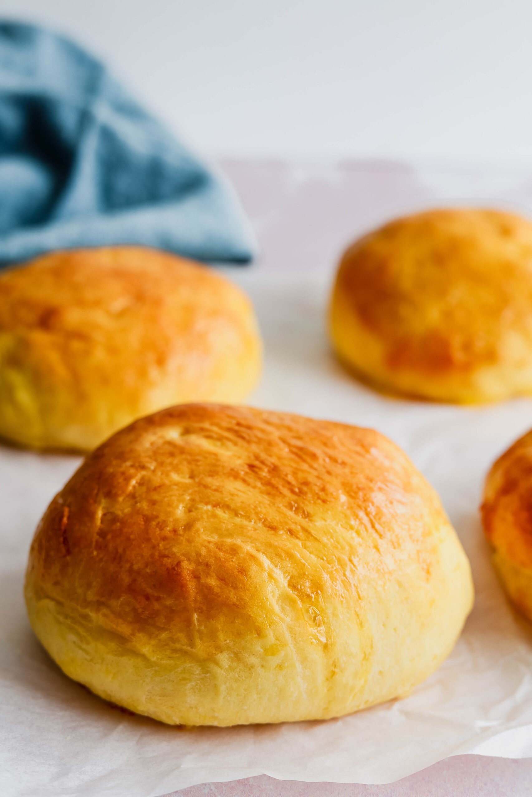 Buttery Brioche Buns for Burgers