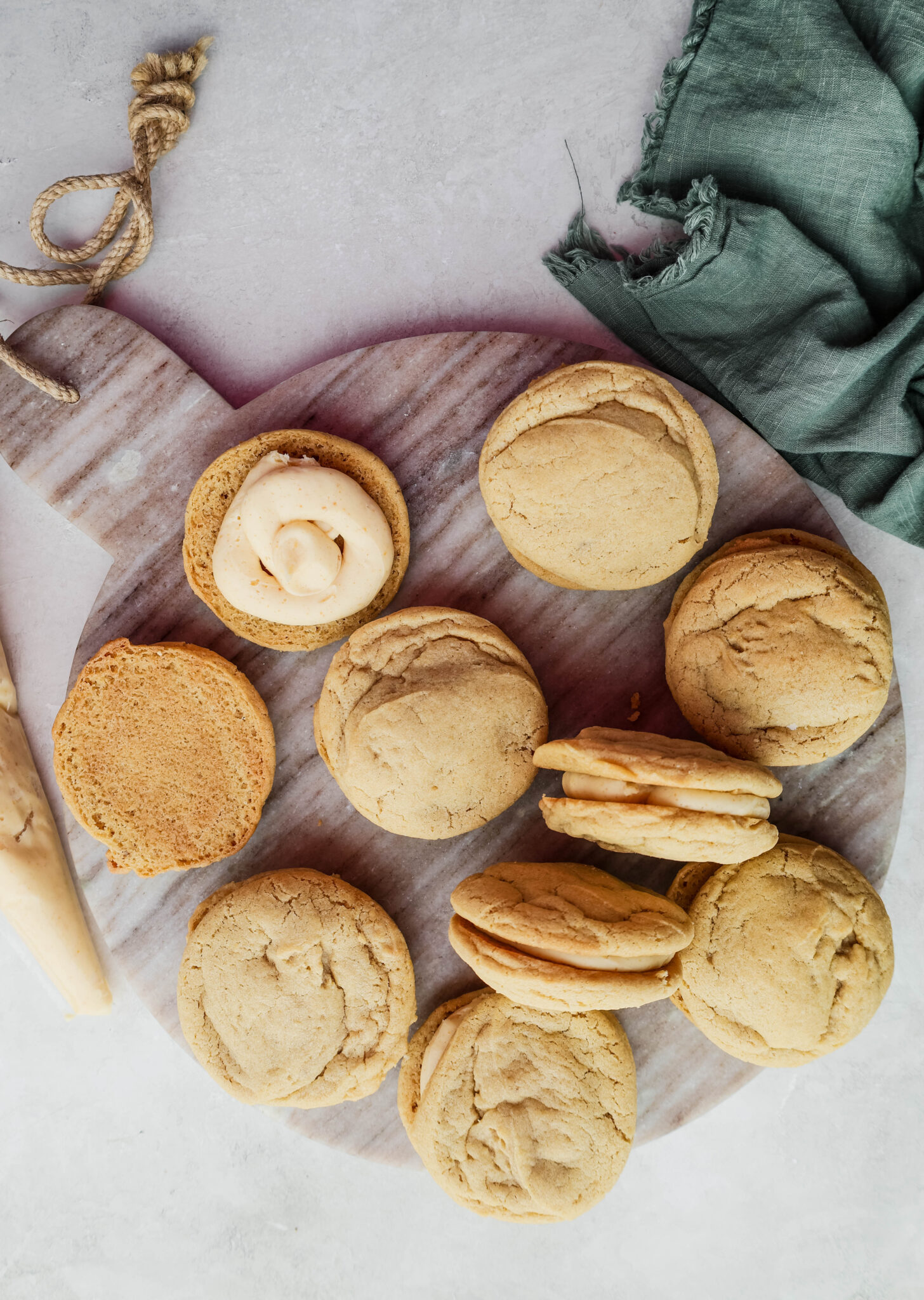 Irresistible Browned Butter Cookie Sandwiches