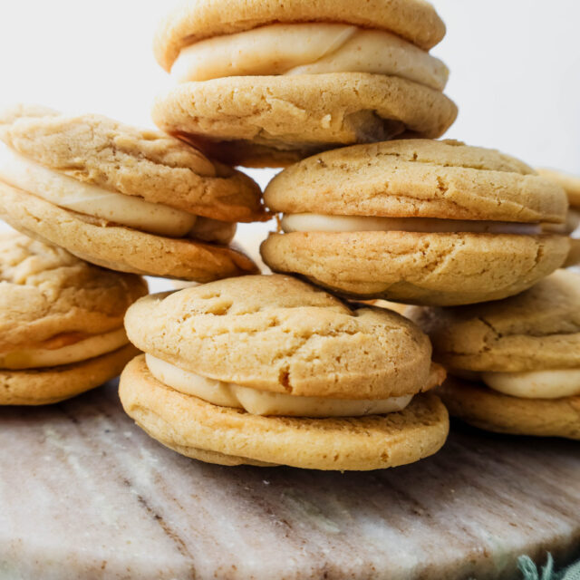Irresistible Browned Butter Cookie Sandwiches