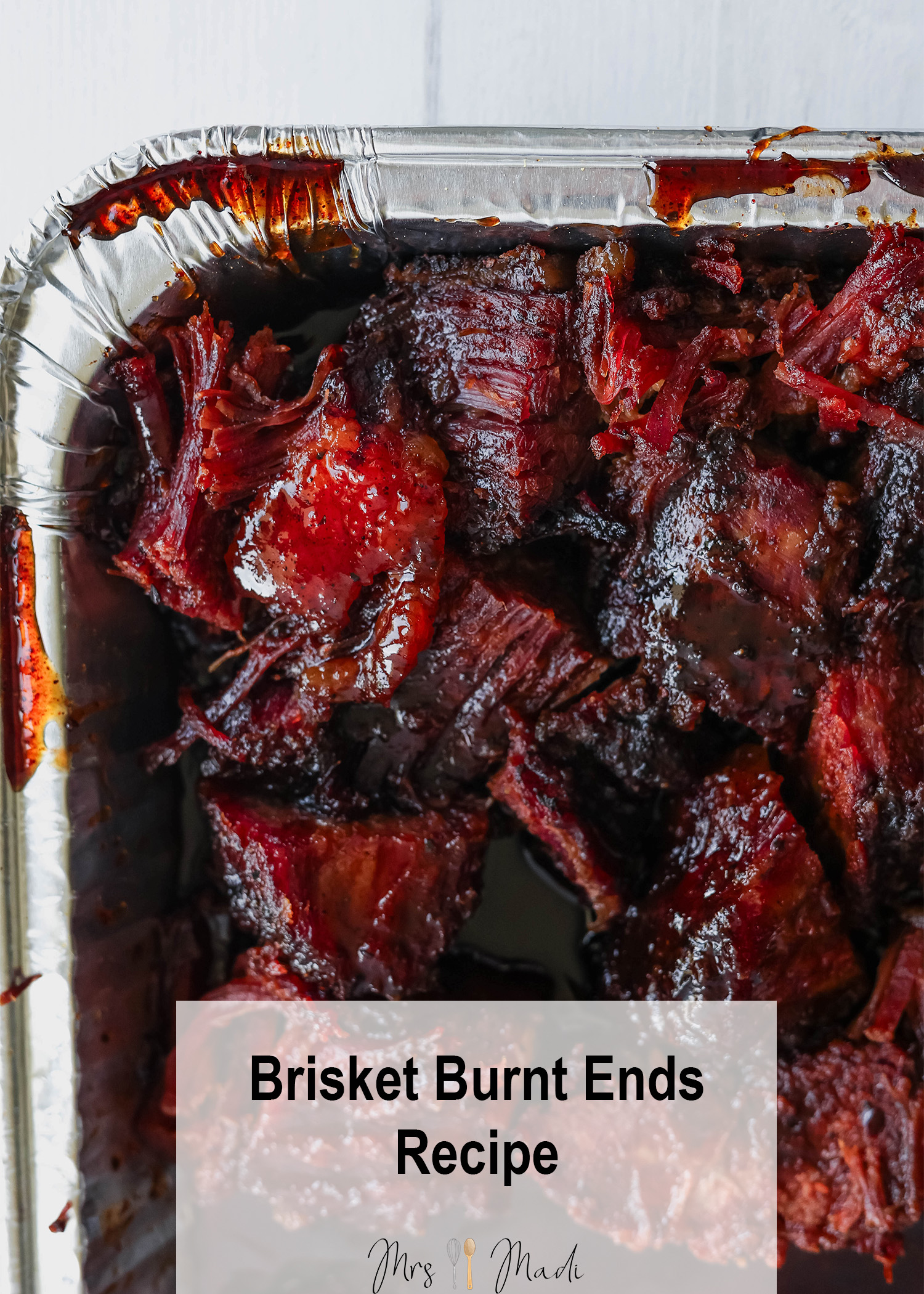 Smoked Brisket Burnt Ends with Sweet BBQ Glaze
