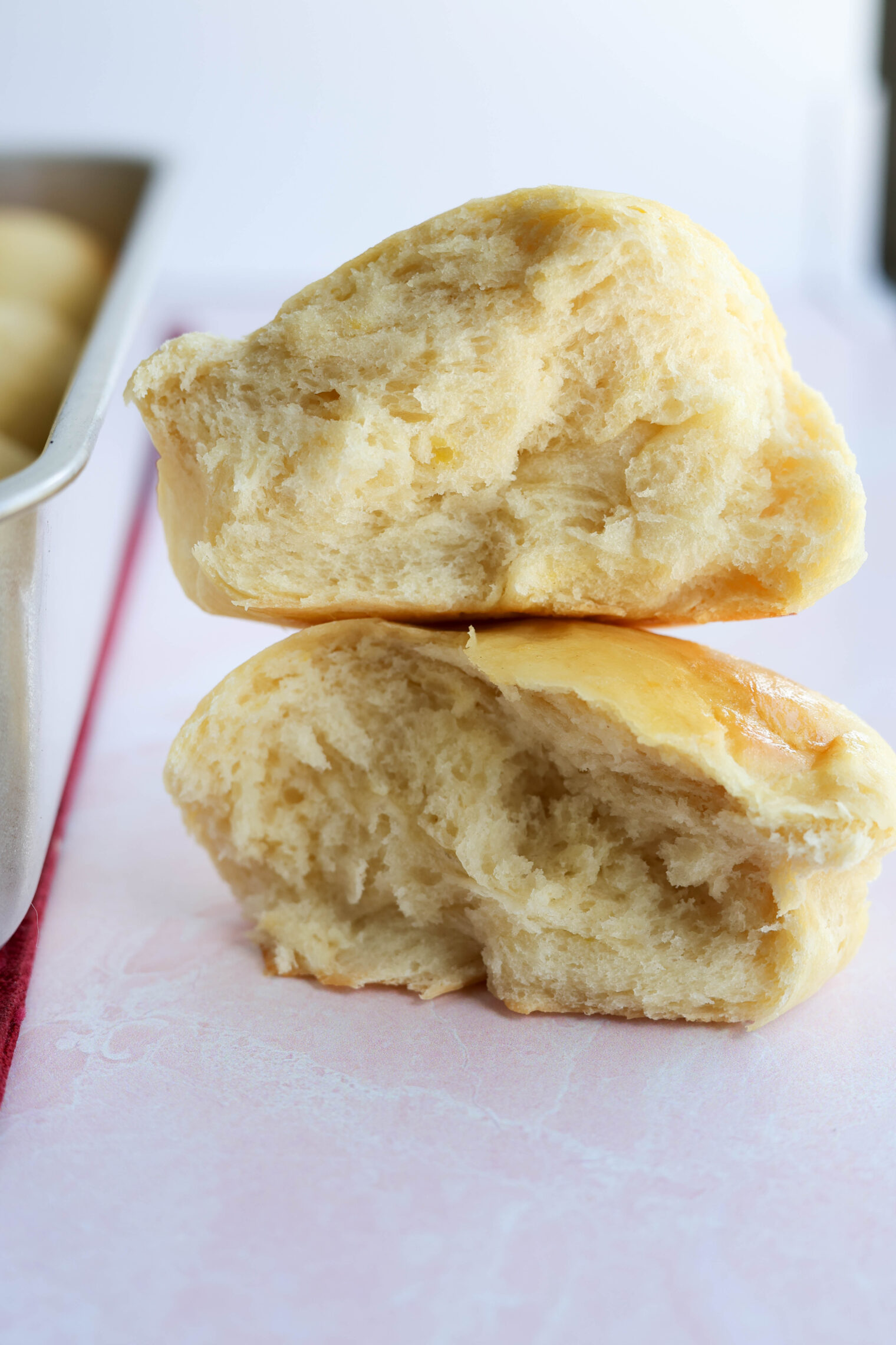 Soft and Fluffy Homemade Hawaiian Rolls