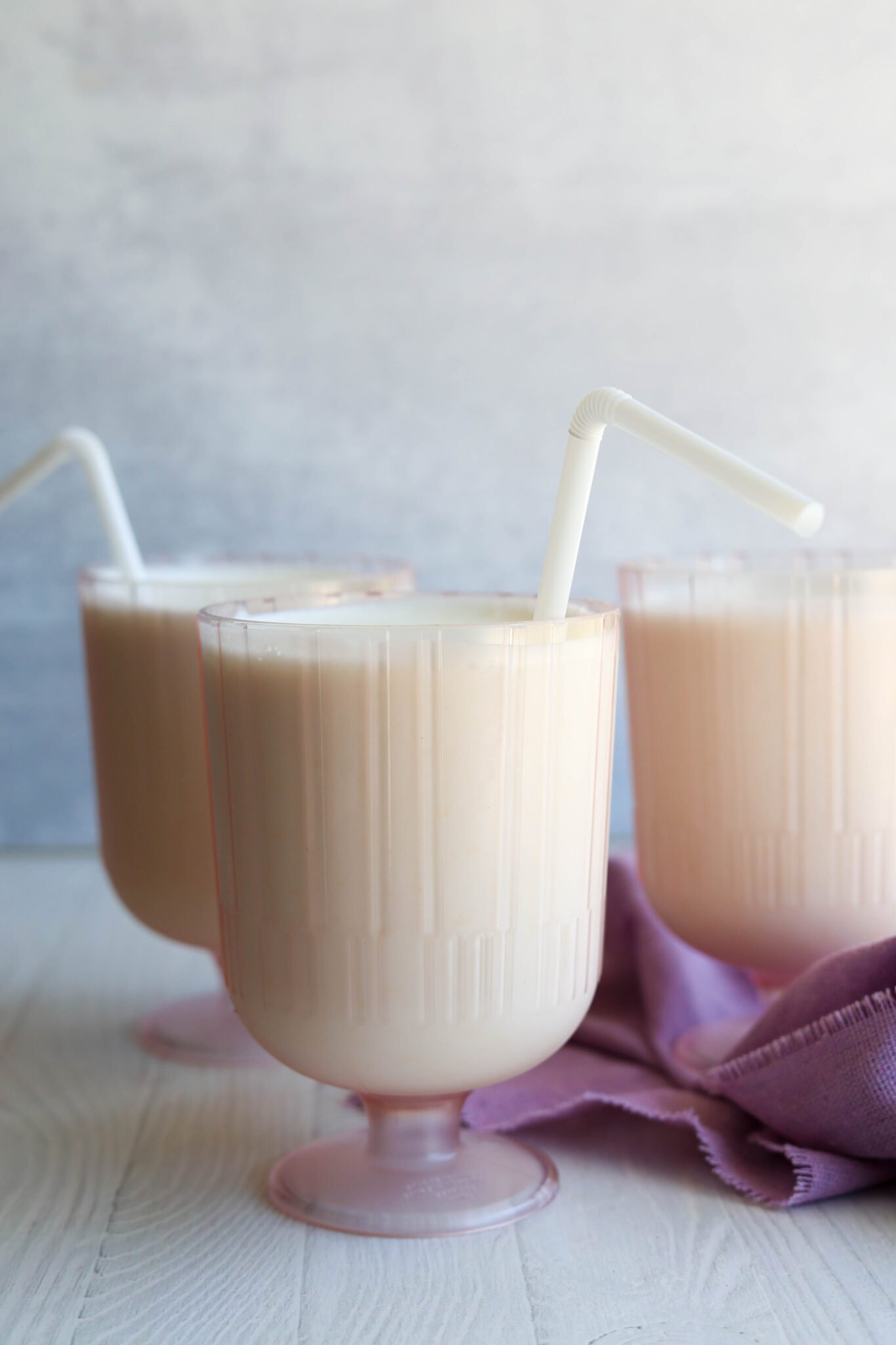 Easy Vanilla Milkshake Using Ninja Slushi