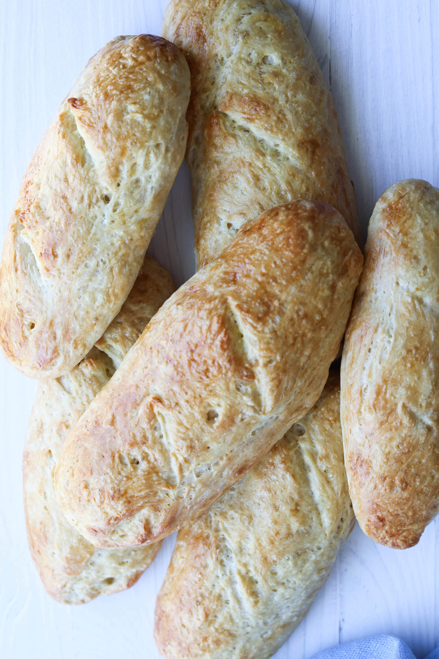 Fluffy Homemade Hoagie Buns