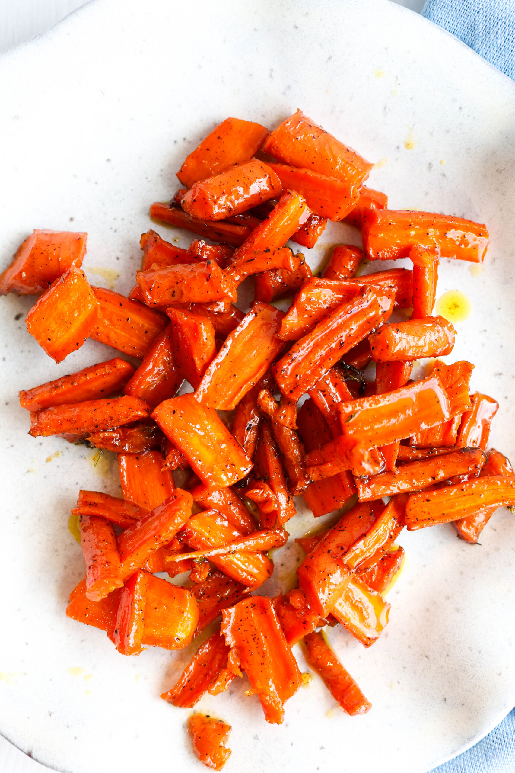 Oven-Roasted Carrots with Honey Glaze
